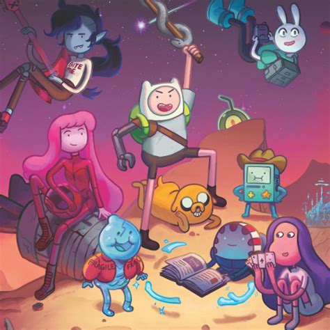 Cartoon Network Behang Adventure Time Why Did Ladybug Cross The Road