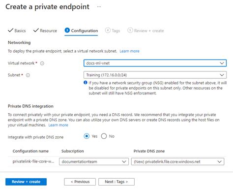 보안 작업 영역 만들기 azure machine learning microsoft learn