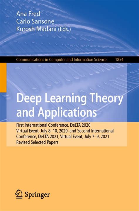 Amazon Deep Learning Theory And Applications First International