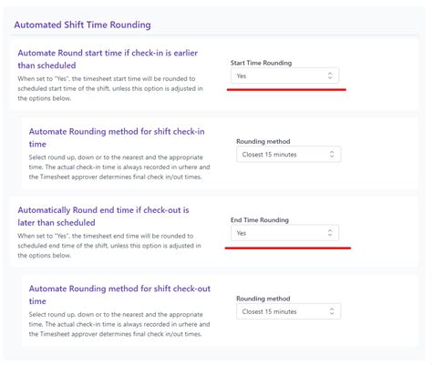 Rounding Check In And Out Times Urhere