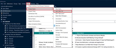 Term Lists Abbreviating Journal Titles Endnote 21 For Windows