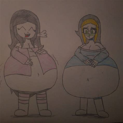 Aphmau And Kim Ate Too Many Nuggies By Reinkcody On Deviantart