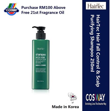 Cosway Hairtec Hair Fall Control And Scalp Purifying Shampoo 250ml