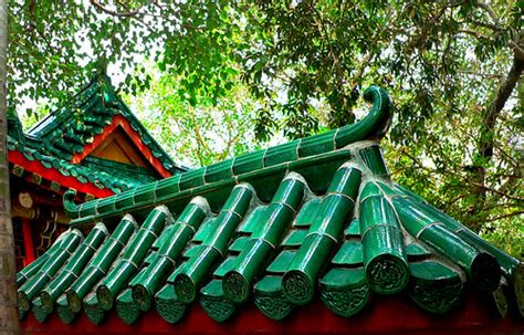 Chinese Green Glazed Roof Tiles Chinas Spectacular Roofs Flickr