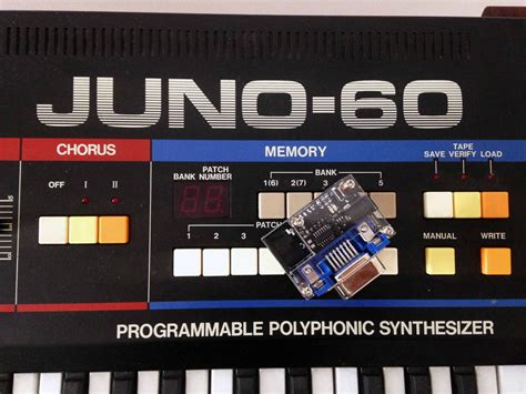 Tindie Blog Add Midi Control To Your Juno 60