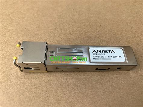 Hpe Jh650a Arista Sfp 1g T X121 1g Sfp Transceiver