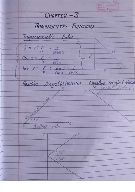 Trigonometry With Graphs Mathematics Stuvia Us