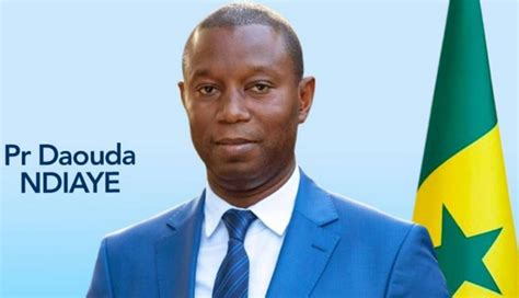 Présidentielle 2024 Le Pr Daouda Ndiaye Déclare Officiellement Sa Candidature Seneinfo