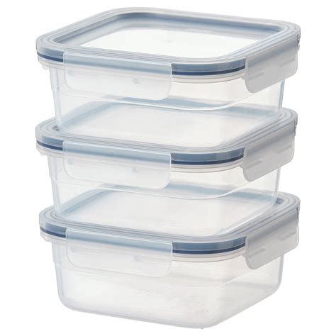IKEA 365+ Matlåda - fyrkantigt, plast - IKEA