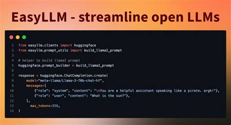 wayan dadang on linkedin introducing easyllm streamline open llms