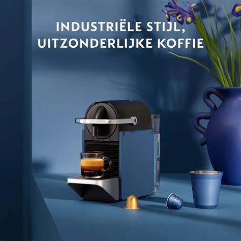 Magimix Koffiemachine Nespresso Pixie Redesign Blue Bestel Nu Morgen In Huis