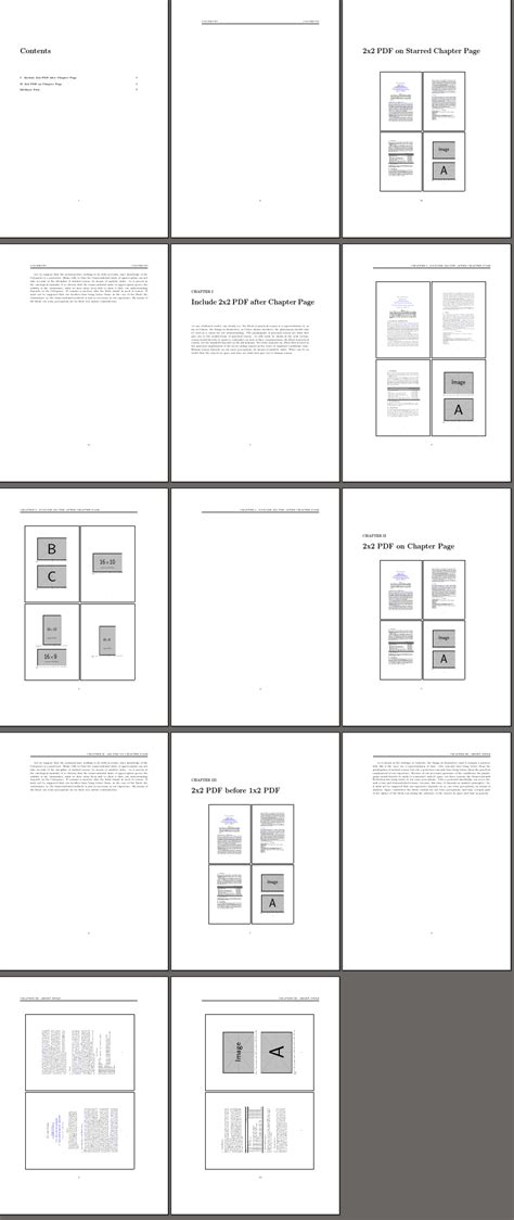 Graphics Include Multiple Pdf Pages On Single Sheet TeX LaTeX Stack Exchange