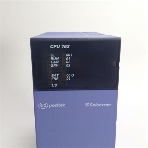 Selectron Cpu752 Selectron Mas Cpu Plc Processing Unit 752 New Nfp