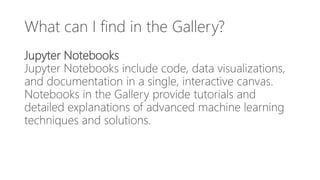 Using Azure Machine Learning Models PPT