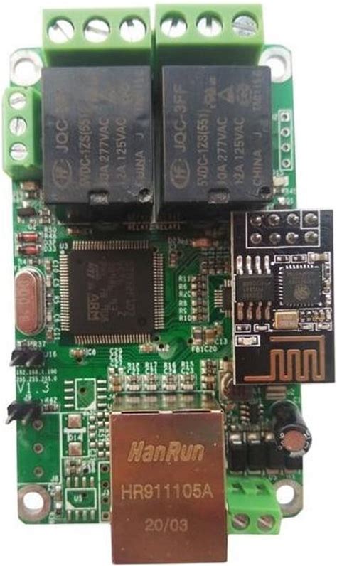 Ethernet Relais Netwerk Wifi Schakelaar Modbus Mqtt Tcp Udp Web Schema Taak Kan Bol