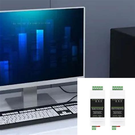 Industrial Serial Server Rs485 To Rj45 Tcpip To Serial Port Ethernet