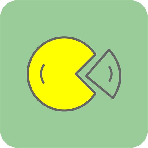 Dount Chart Filled Yellow Icon 44201051 Vector Art At Vecteezy