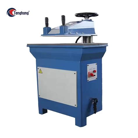 Hydraulic Swing Arm Clicking Press Die Cutting Machine Leather Cutting Machine Teng Hong