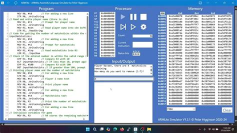 Assignment 2 Arm Assembly Programming In Armlite Youtube