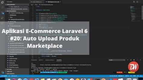 Aplikasi E Commerce Laravel 6 20 Auto Upload Produk Marketplace Daeng Web