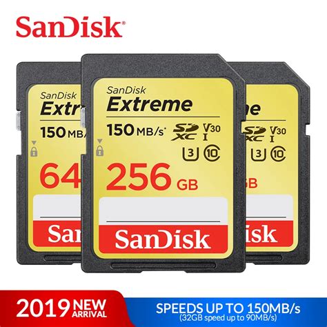 SanDisk слот для карт памяти Extreme SDHC/SDXC SD карты в формате 4K ...