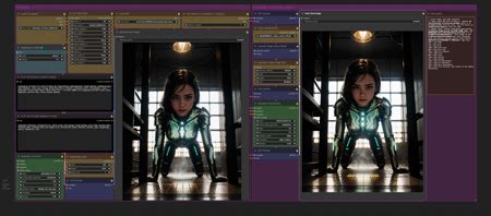 SD SDXL Lowvram Medvram ComfyUI Workflow With Lora Upscale And Second Pass V Other