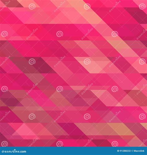 Abstract Background With Triangular Mosaic Stock Vector Illustration Of Modern Polygon 91288232
