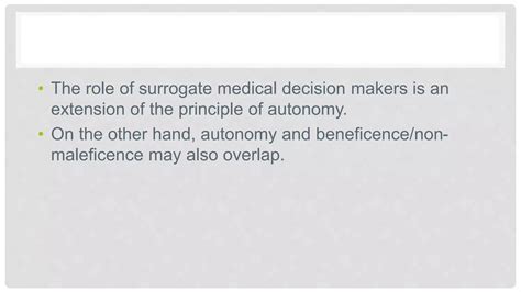 Autonomy Vs Beneficencepptx