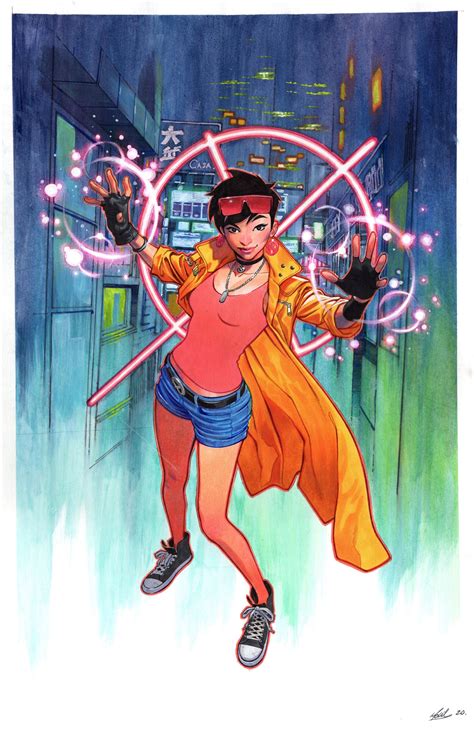 Jubilee Джубили X Men Люди Икс Marvel Вселенная Марвел Marvel art Jorge Molina