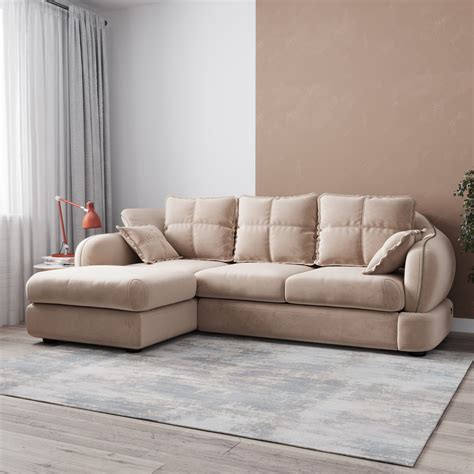 Диван угловой левый Неаполь в стиле минимализм, современный, с ...