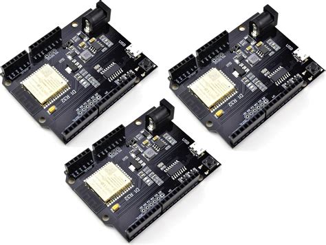 3 X Canaduino® Wemos D1 R32 Espduino 32 Compatible Wifi