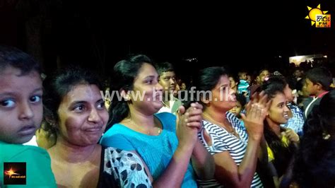 නාලන්ද අරංගල ප්‍රජා ශාලාව අසලදී පෑයූ හිරු එෆ් එම් ගමේ තරුව