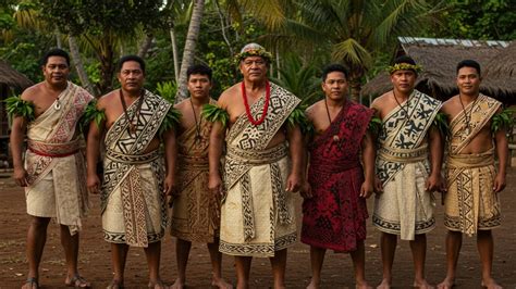 Traditional Tongan Clothing Discover Cultural Significance