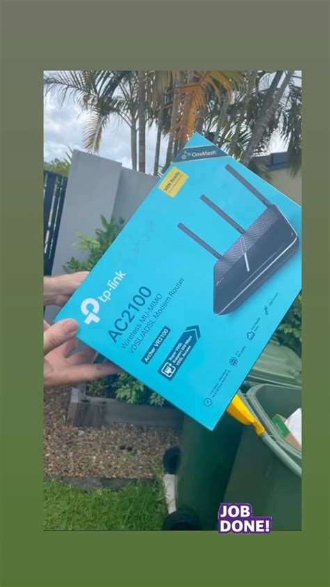 Mission Complete 👍 Another Nbn Modem ~ Installed 😀 Rubbish Cleanupchallenge Nbn