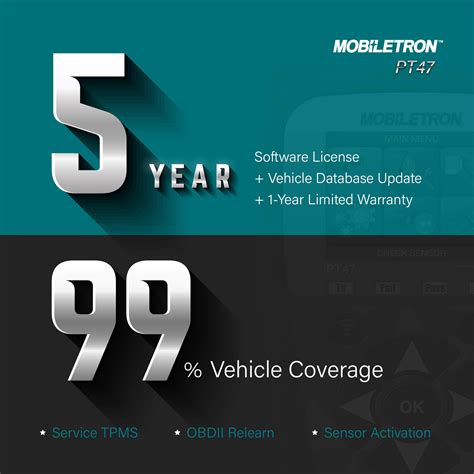 Professional Tpms Programming Tool With Built In Obdii Pt47 More