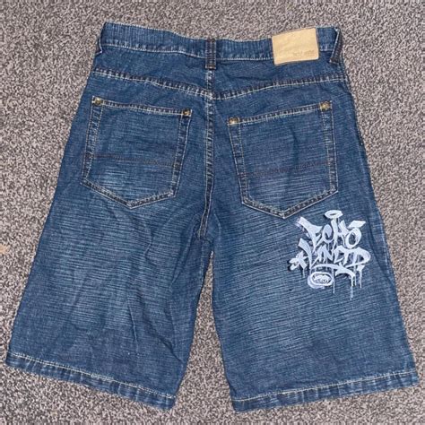 Ecko Unltd Mens Navy Shorts Depop