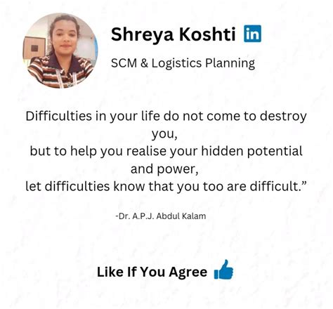 Shreya Koshti On Linkedin Agree