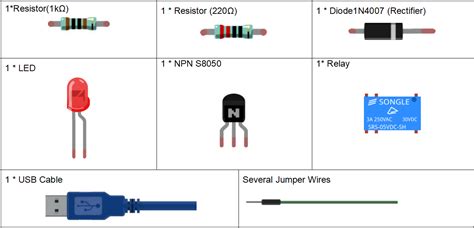 Lesson 9 Relay — Sunfounder Electronic Kit Documentation