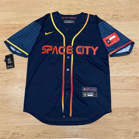 Shirts 222 Houston Astros Space City Connect Space City Jeremy Pea 3