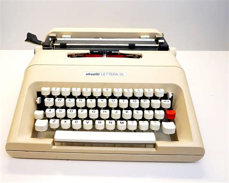 Olivetti Lettera 35 Typewriter For Sale My Cup Of Retro Typewriter Store