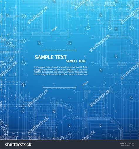 Architectural Background Vector Stock Vector Royalty Free 121767082