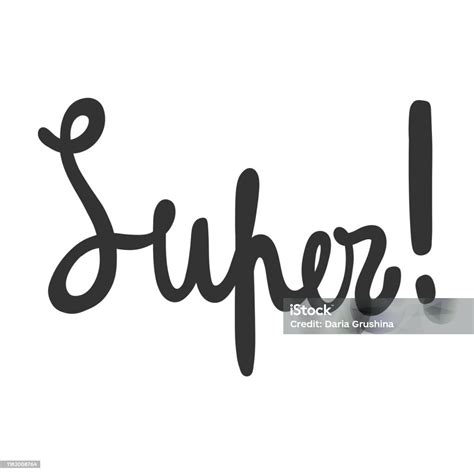 슈퍼 만화 글자 벡터 손으로 그린 일러스트 스티커입니다 스티커 비디오 블로그 표지 소셜 미디어 메시지 선물 카트 티셔츠 인쇄