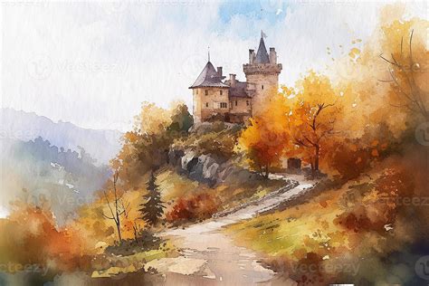 Castle Art Landscape
