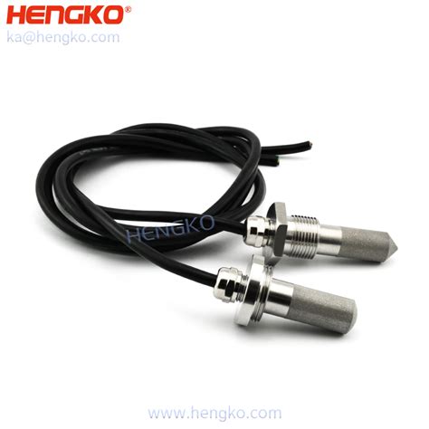 Factory Free Sample Carbon Dioxide Sensor HENGKO Waterproof Grain Moisture Transmitter Sensor