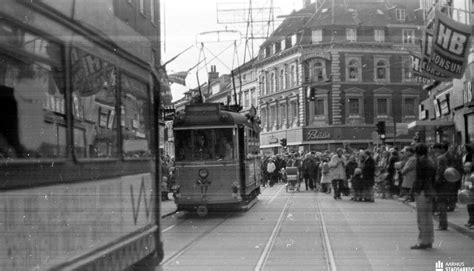 Орхус — Старые фотографии — Фото — Городской электротранспорт