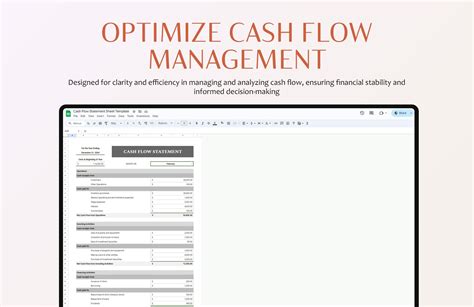 Cash Flow Statement Template In Excel Google Sheets Download Template Net