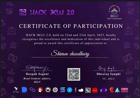 shivam choudhary on linkedin connections hackathon hackathon project smarttech pce jklu