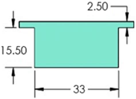 Slot Dimensions Of The Rectangular Slot All Dimensions Are In Mm