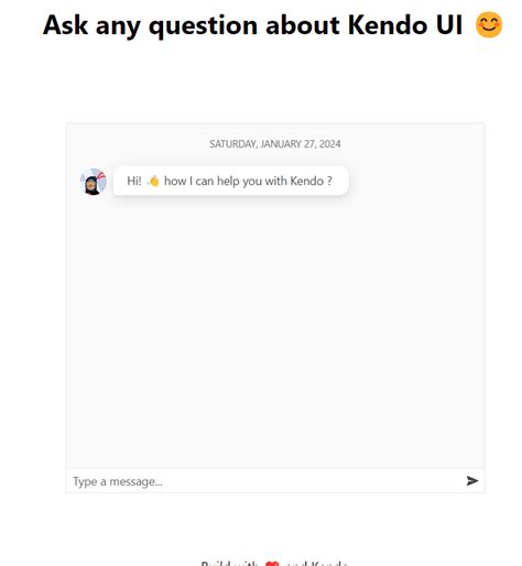Create Your Personalized Gemini Chat With Kendo Ui Conversational Ui