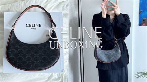 25살 첫 명품백🤭👜 셀린느 트리오페 아바백 언박싱 Vlog🎁 공홈구매 명품하울 언박싱 Celine 이너백추천 Youtube